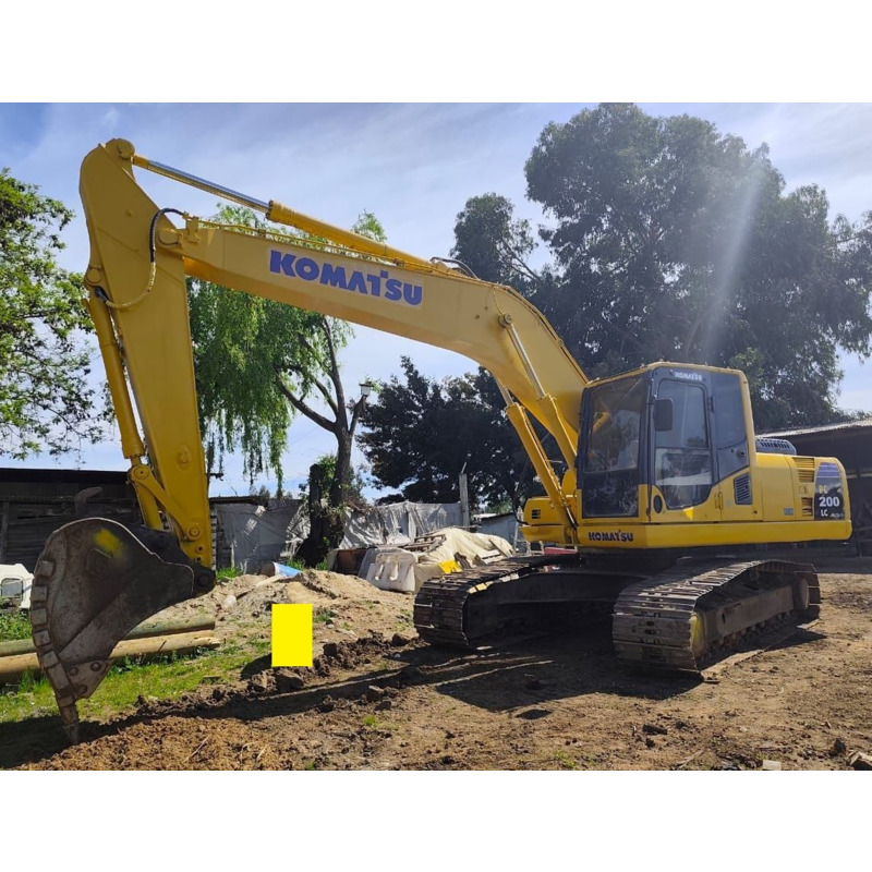 Excavadora Komatsu PC 200 LC 20 Ton Año 2012 20000 Hrs