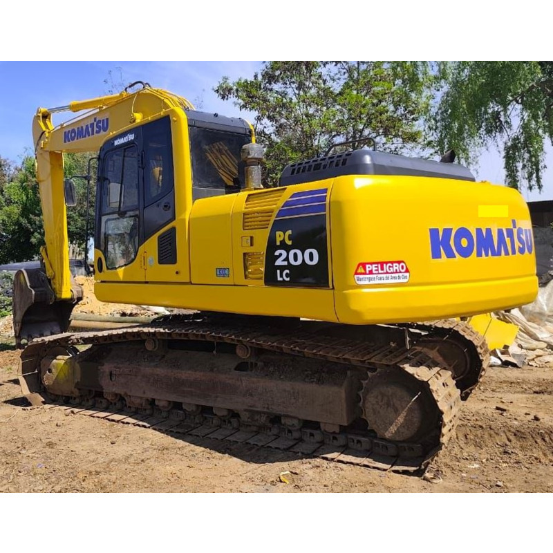 Excavadora Komatsu PC 200 LC 20 Ton Año 2012 20000 Hrs